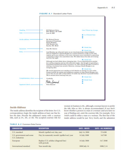 Proper Business Letter - Examples, Word, Google Docs, Apple Pages, PDF ...