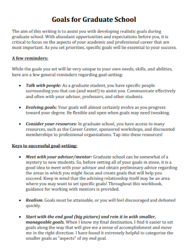 24+ Goals - Examples, PDF | Examples