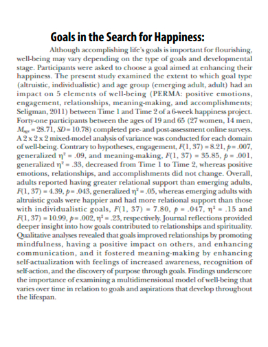 24+ Goals - Examples, PDF | Examples