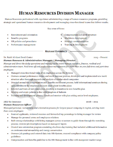 Manager Resume - 15+ Examples, Format, Word, Apple Pages, How to Make, PDF