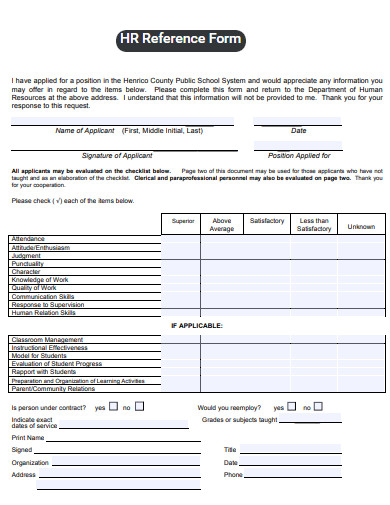 24+ Professional References - Example, PDF | Examples