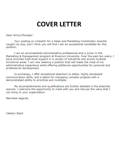 Great Cover Letter - Examples, Google Docs, MS Word, Apple Pages, PDF ...