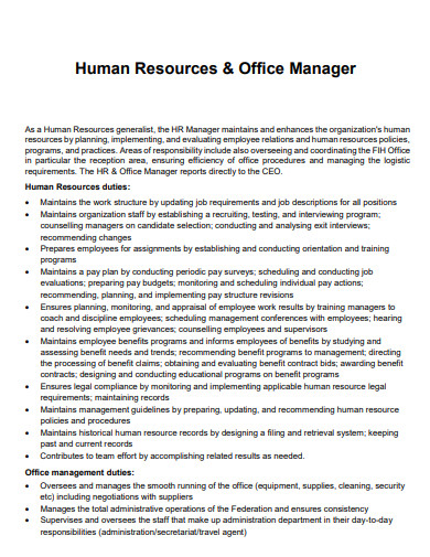 19+ Human Resource Examples in Google Docs | Word | Apple Pages | PDF ...
