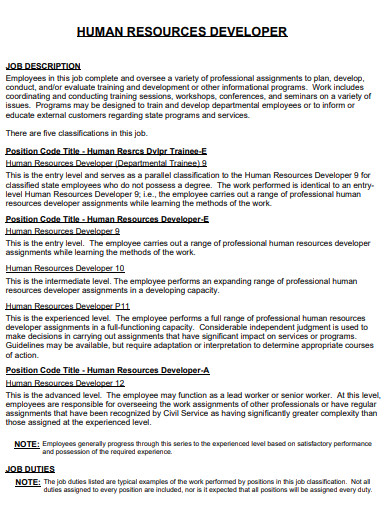 19+ Human Resource Examples in Google Docs | Word | Apple Pages | PDF ...