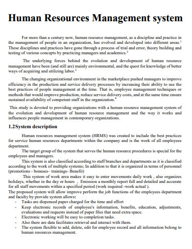 19+ Human Resource Examples in Google Docs | Word | Apple Pages | PDF ...