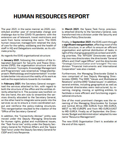 19+ Human Resource Examples in Google Docs | Word | Apple Pages | PDF ...