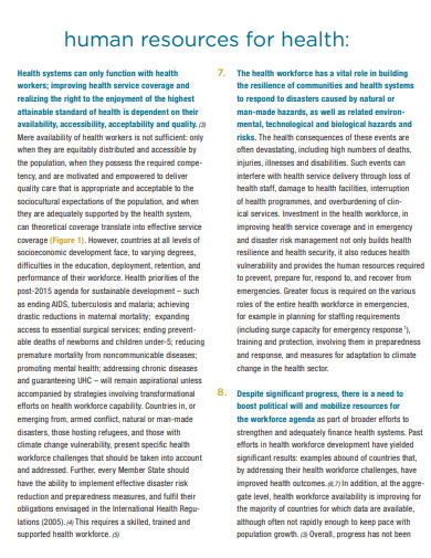 19+ Human Resource Examples in Google Docs | Word | Apple Pages | PDF ...