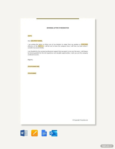 Informal Letter - Examples | Examples