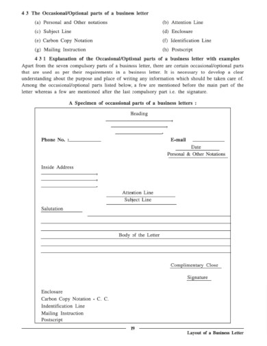 Proper Business Letter - Examples, Word, Google Docs, Apple Pages, PDF ...