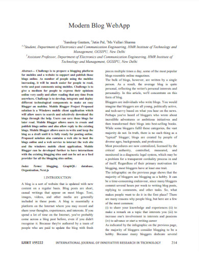 Blog Post - 23+ Examples, PDF, How to Write