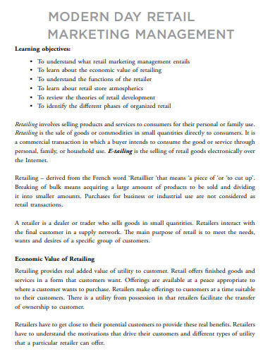 20+ Retail Examples | Examples