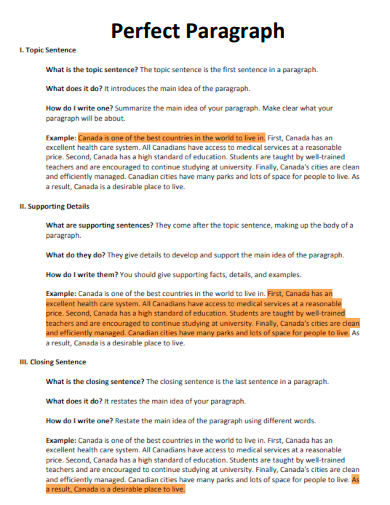20+ Paragraph Format - Examples, PDF | Examples