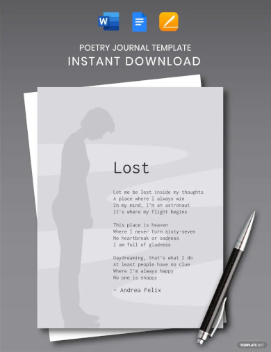 24+ Example for Poetry - Google Docs, MS Word, Apple Pages, PDF | Examples