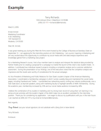 22+ Short Cover Letter - Examples, Word, Google Docs, Apple Pages ...