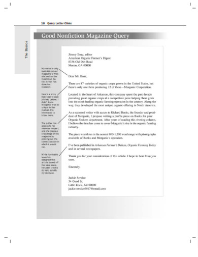 25+ Query Letter - Examples, Word, Google Docs, Apple Pages, PDF | Examples