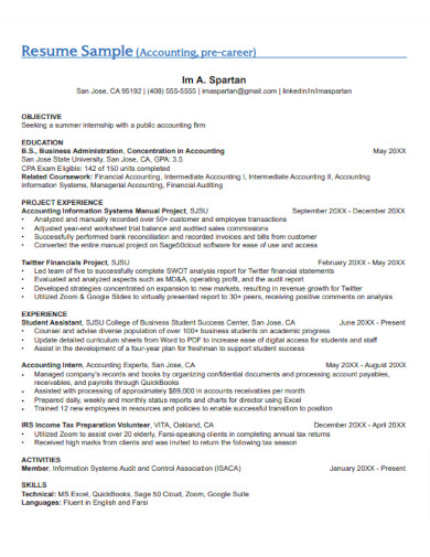 24+ General Resume Objective Examples in PDF, Word, Google Docs, Apple ...