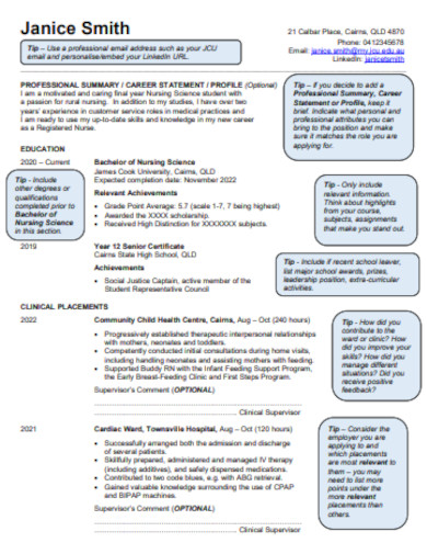 18+ Nurse Resume - Examples, Word, Apple Pages, PDF | Examples