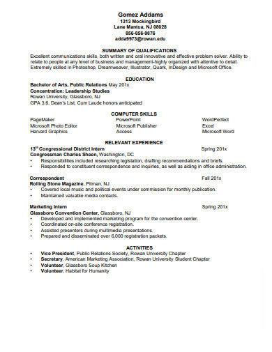 Education Resume - Examples, Word, Apple Pages, PDF | Examples