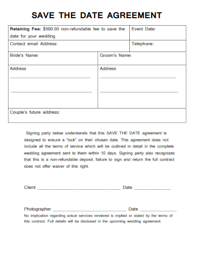 15+ Save The Date - Examples, Google Docs, MS Word, Illustrator, PSD ...