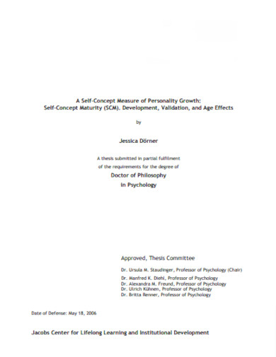 26+ Self Concept Example in PDF, DOCS | Examples