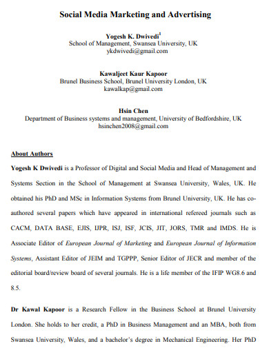 19+ Advertising Examples in PDF | Examples