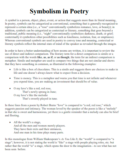 24+ Example for Poetry - Google Docs, MS Word, Apple Pages, PDF | Examples