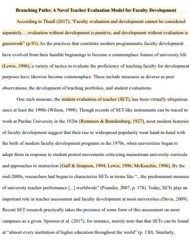 19+ APA Purdue Owl in PDF | Examples