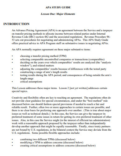 26+ APA Introduction Examples in PDF | Examples