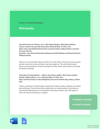 16+ APA Annotated Bibliography Examples in Word | Google Docs | PDF ...