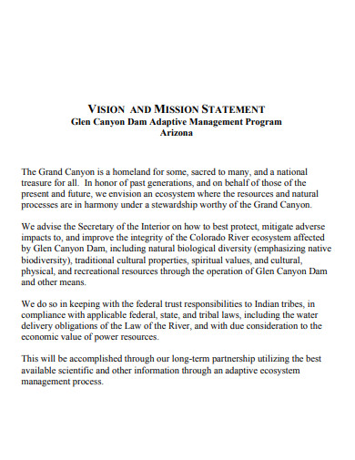 23+ Vision and Mission Statement Examples in PDF | Examples