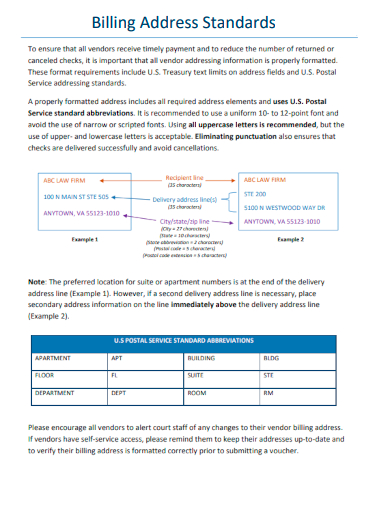 26+ Billing Address - Examples, PDF, DOCS | Examples