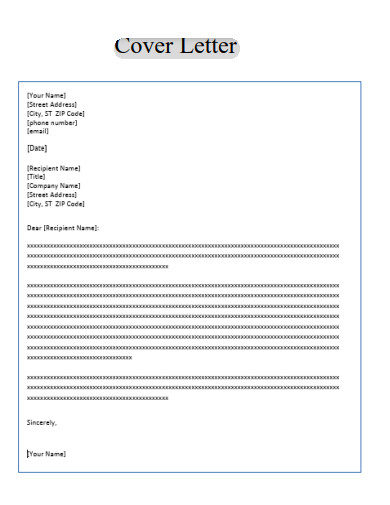 25+ Employment Cover Letter - Examples in PDF | Examples