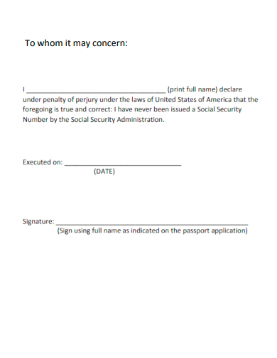 26+ To Whom it May Concern Letter Format - Examples, PDF, DOCS | Examples