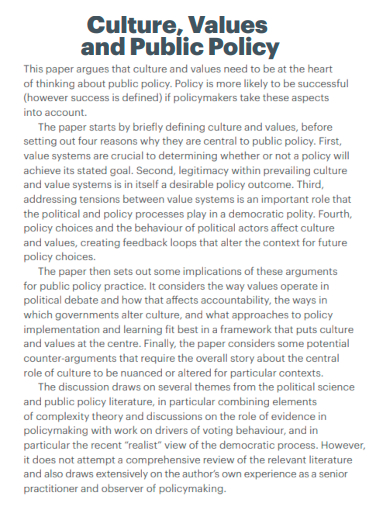 25+ Cultural Values - Examples, PDF, DOCS | Examples