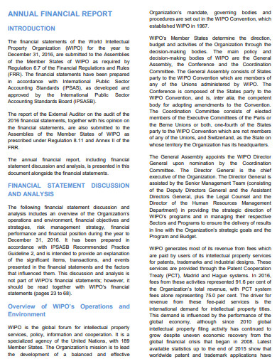 14+ Financial Performance Analysis Report in PDF | Examples