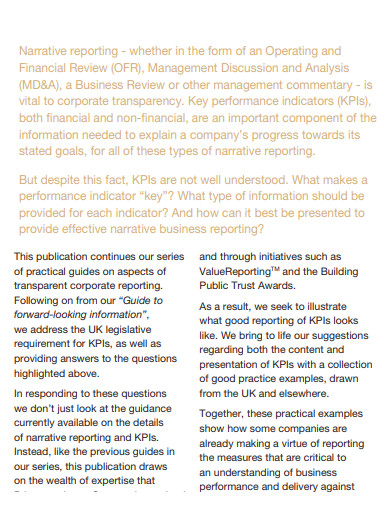 14+ Financial Performance Analysis Report in PDF | Examples