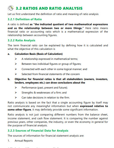 14+ Financial Performance Analysis Report in PDF | Examples