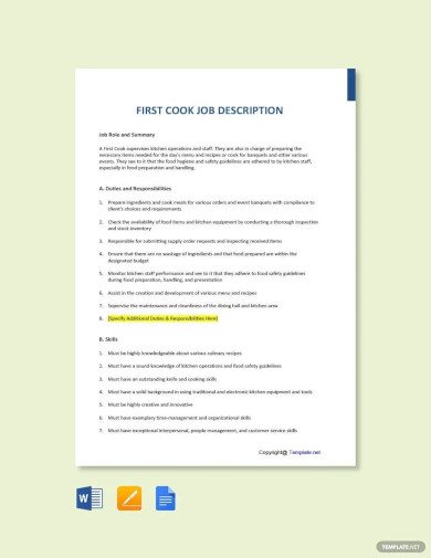 24+ First Job Resume Examples in PDF | Examples