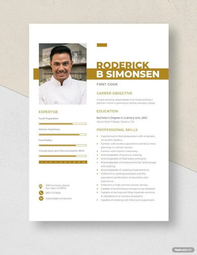 24+ First Job Resume Examples in PDF | Examples