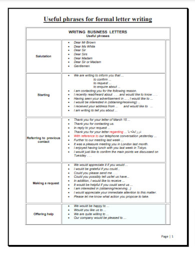 23+ Letter Closing Examples - PDF | Examples