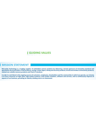 26+ Company Mission Statement Examples in Word | Google Docs | PDF ...