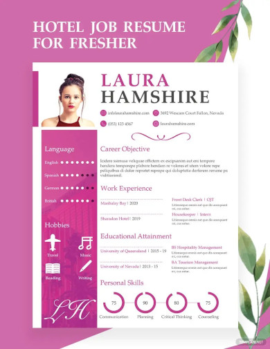 24+ First Job Resume Examples in PDF | Examples