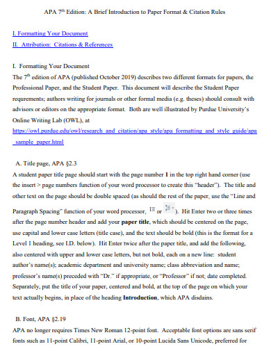 26+ APA Introduction Examples in PDF | Examples