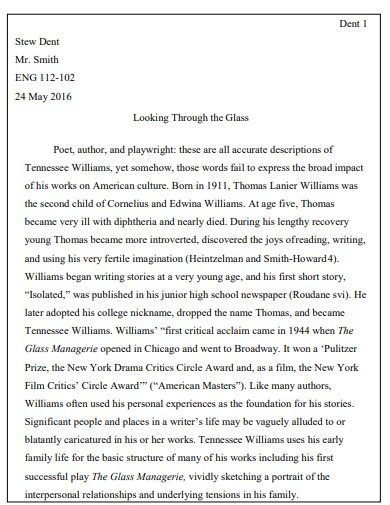 26+ MLA Research Paper in PDF | Examples