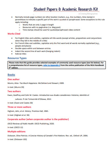 24+ MLA Format Sources Examples in PDF | Examples