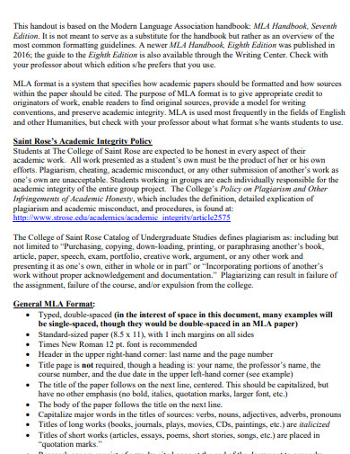 24+ MLA Format Sources Examples in PDF | Examples