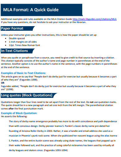 26+ MLA Research Paper in PDF | Examples