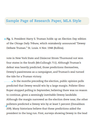 26+ MLA Research Paper in PDF | Examples