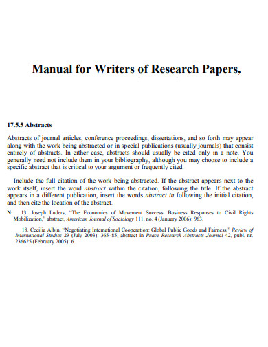 24+ Research Paper Abstract Examples in Word, Google Docs, PDF | Examples