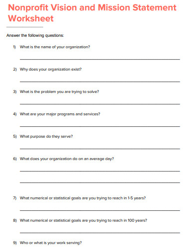 23+ Vision and Mission Statement Examples in PDF | Examples